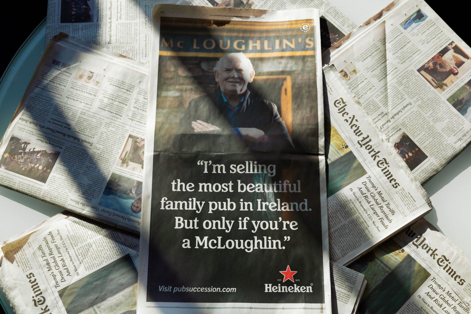 Heineken’s “Pub Succession” seeks new McLoughlin to keep iconic Irish ...
