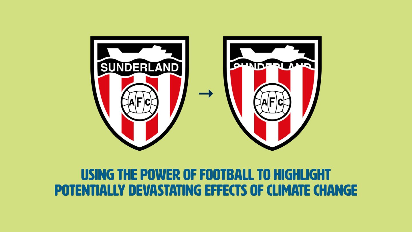 Sunderland AFC unveils special crest to highlight climate change crisis ...