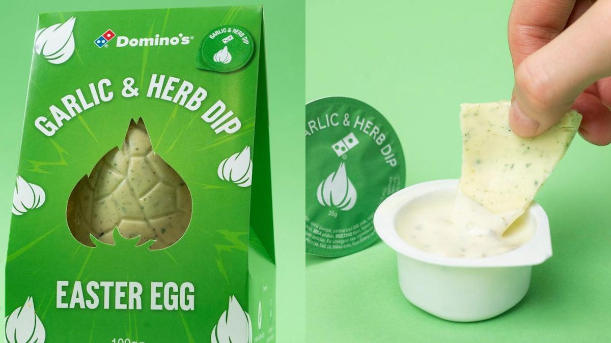 Domino’s launches world’s first garlic & herb easter egg | Famous Campaigns