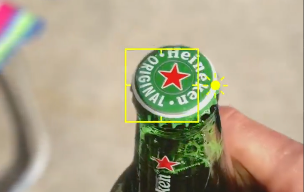 Flipping love this social media ad by Heineken | Famous Campaigns