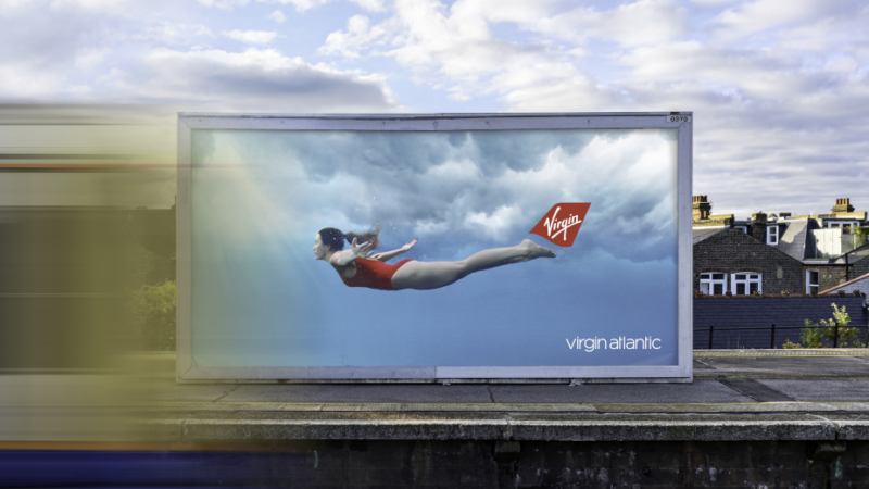Virgin Atlantic unveils bold new OOH campaign at Piccadilly Lights ...