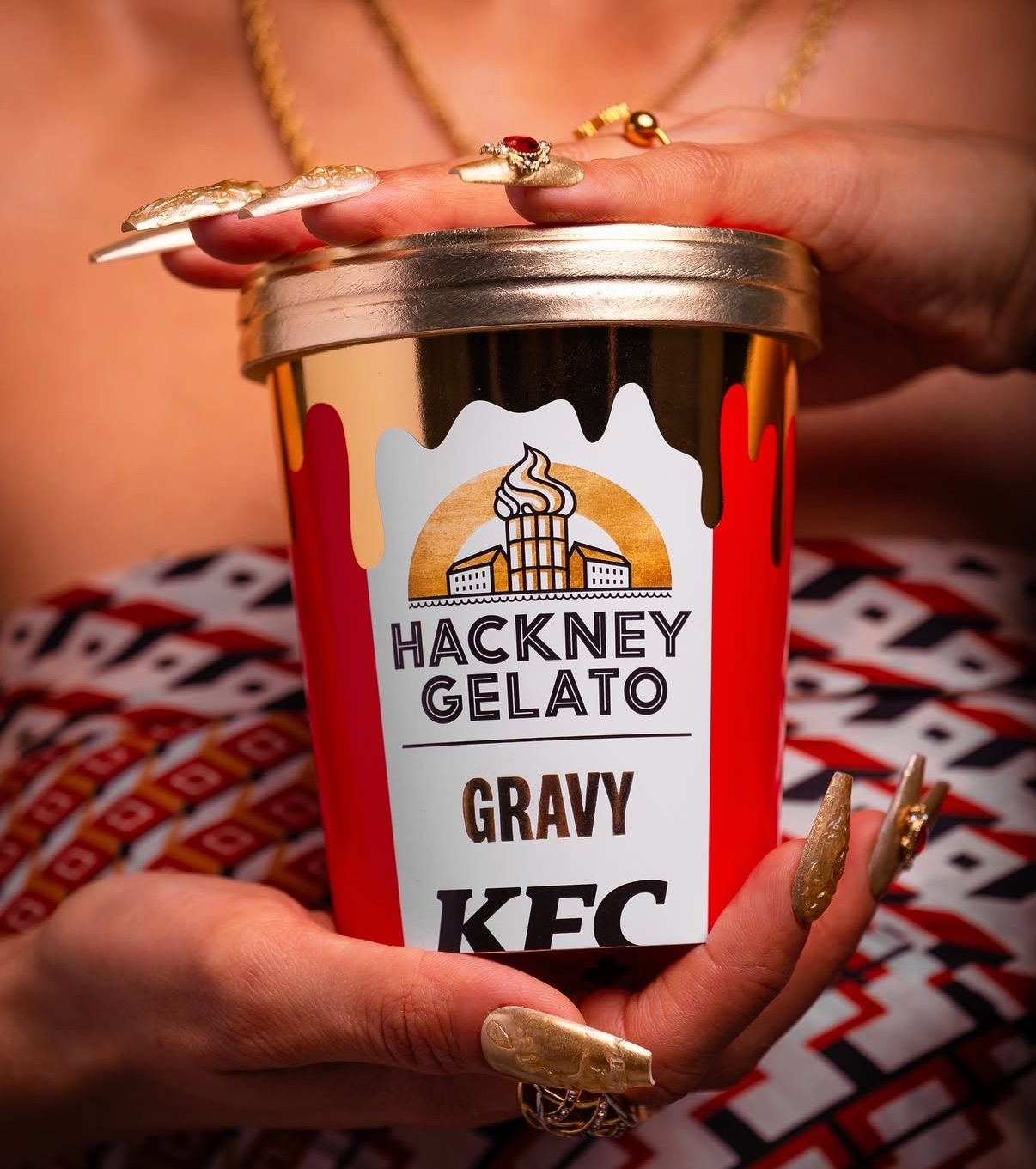 KFC and Hackney Gelato serve up gravy ice cream | Famous Campaigns