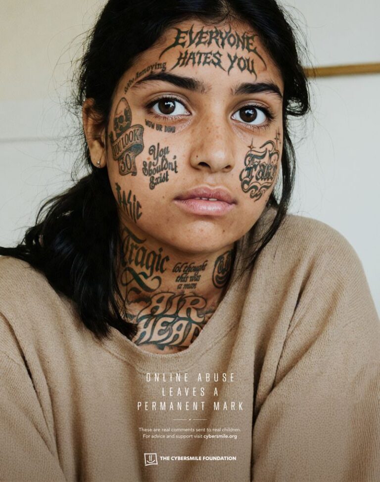 Tattooed abuse makes a powerful point about online abuse | Famous Campaigns