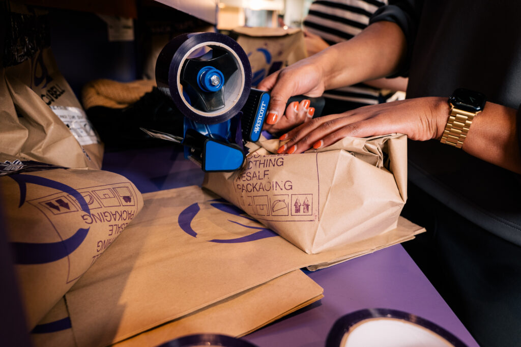 Taco Bell turns its bags into packaging for Vinted resellers | Famous ...