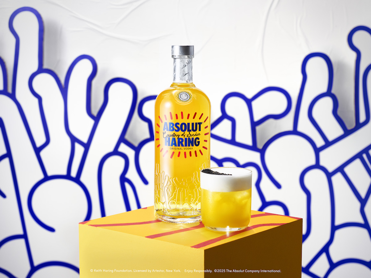 Absolut toasts Keith Haring with artist-edition bottle | Famous Campaigns