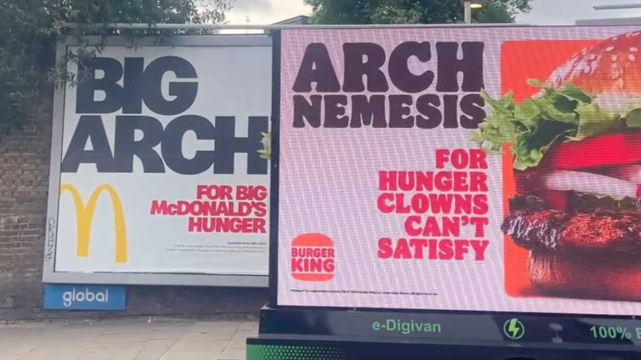 Burger King trolls McDonald’s Big Arch | Famous Campaigns