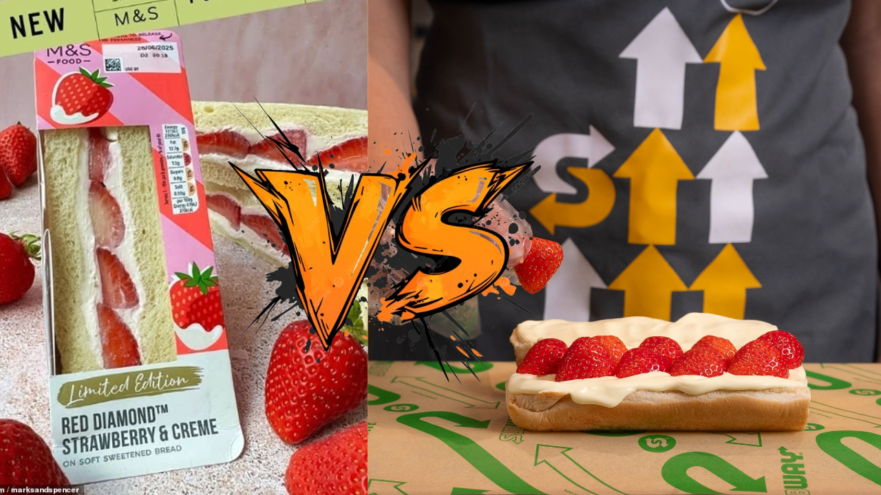 Strawberries and cream sandwiches are trending. Would you try? | Famous ...