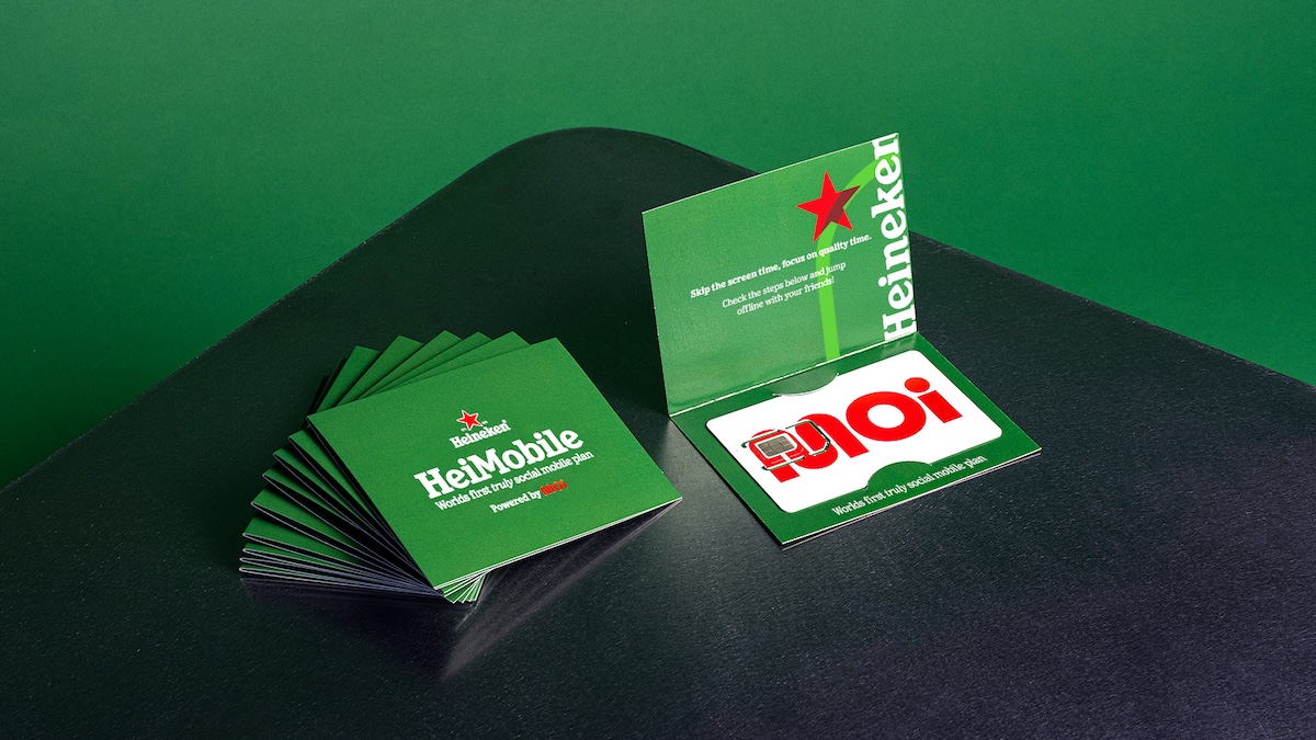 Heineken launch mobile plan that rewards logging off | Famous Campaigns