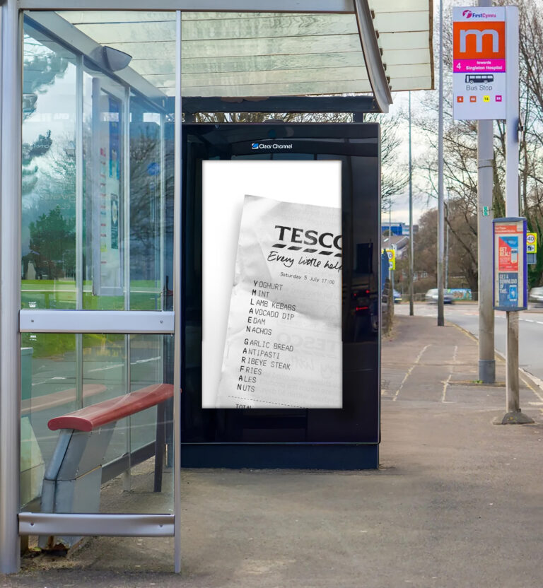 Tesco backs Women’s Euros teams with a clever OOH campaign. | Famous ...