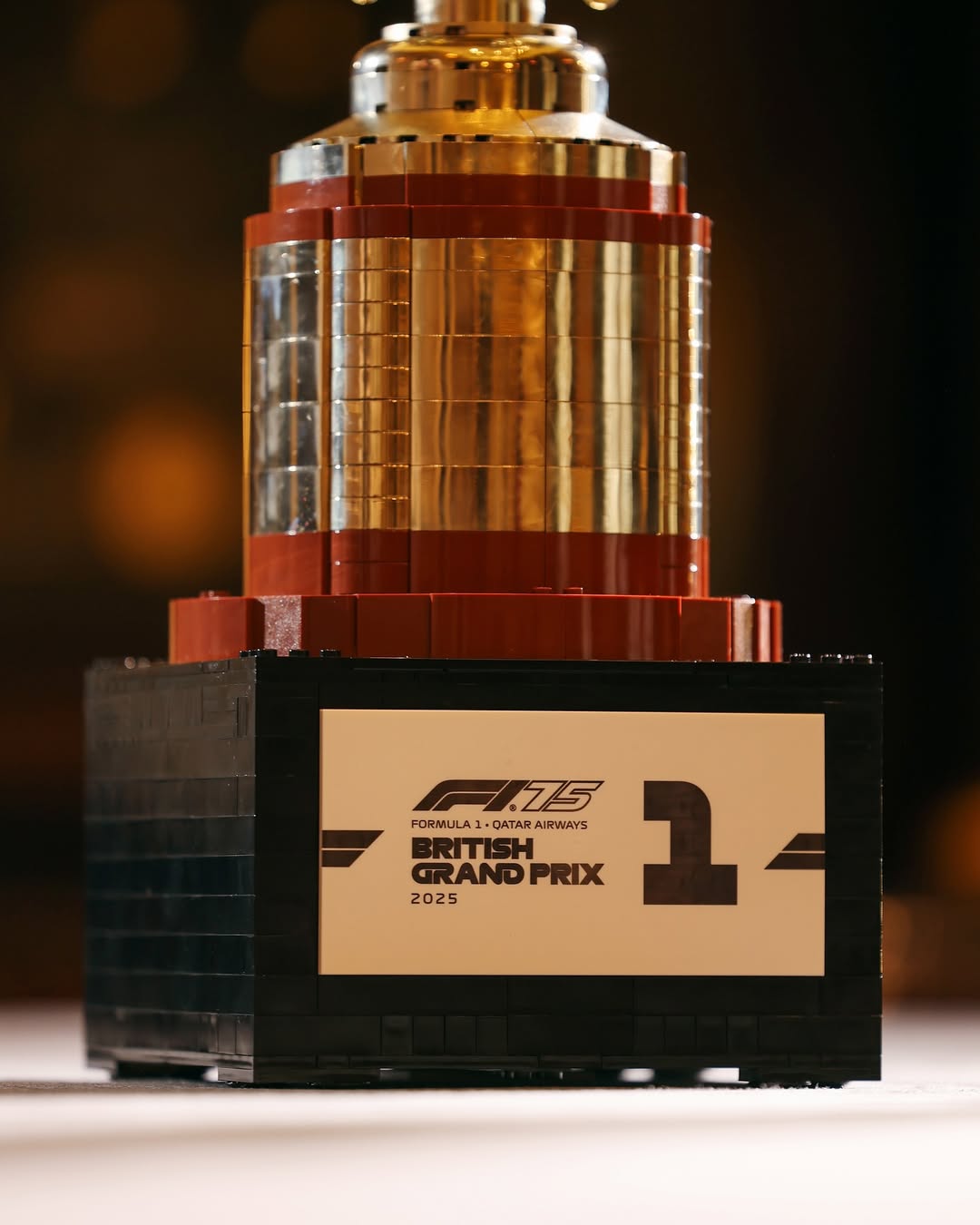 Lego creates custom-built trophies for British Grand Prix | Famous ...