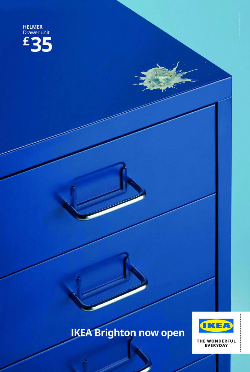 Ikea unveil seagull poop posters for Brighton store launch | Famous ...