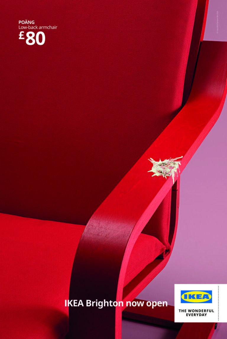 Ikea unveil seagull poop posters for Brighton store launch | Famous ...