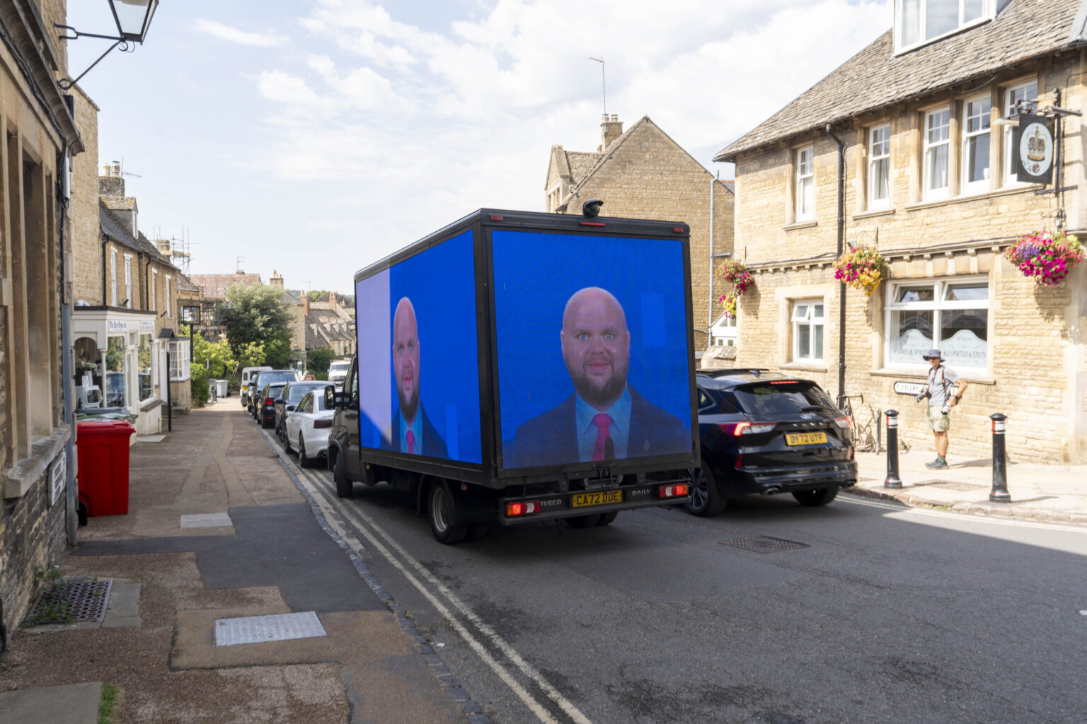 JD Vance got followed by a meme van in the English countryside | Famous ...