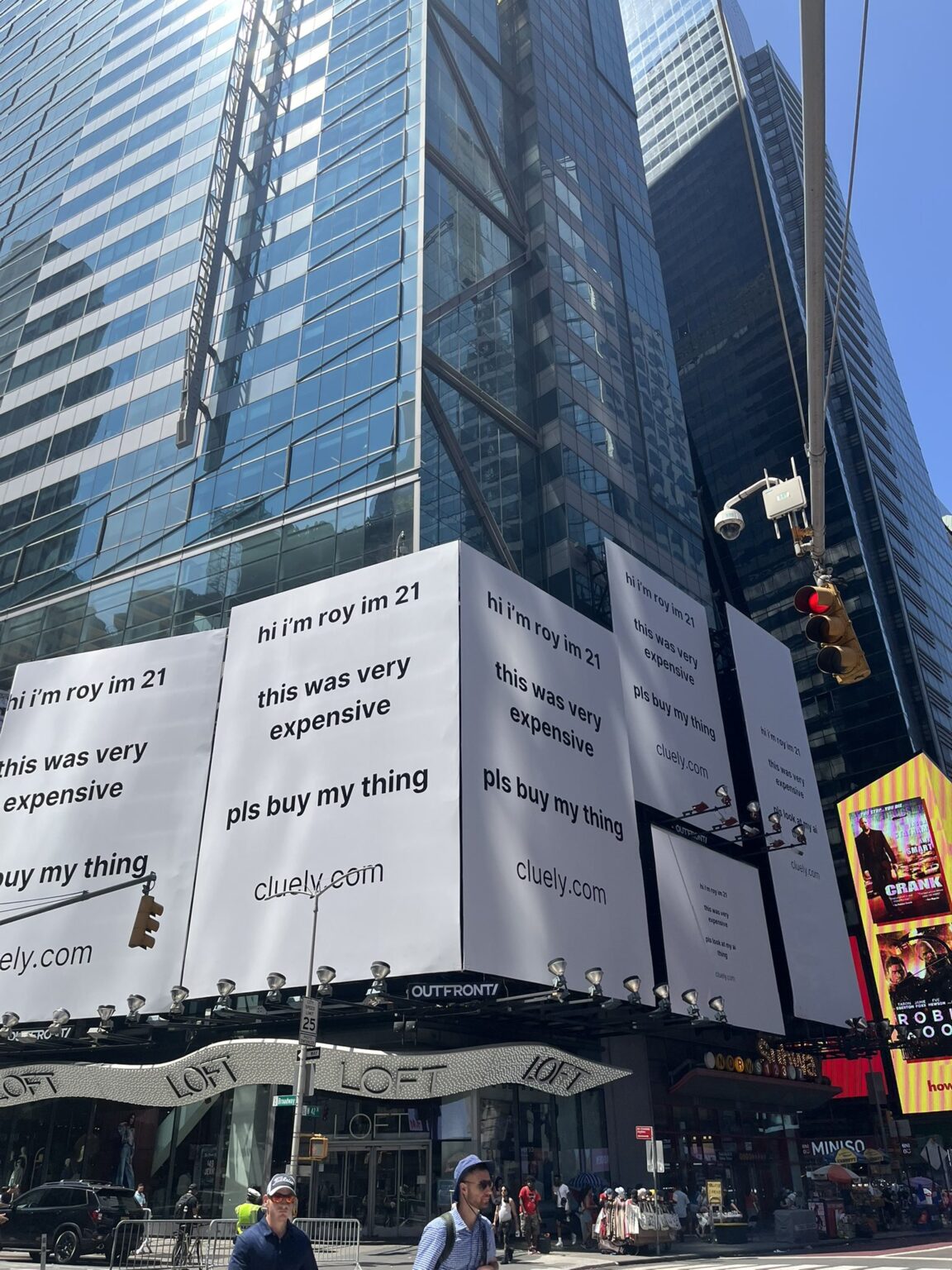 Cluely’s brutally honest Times square ad is the anti-ad flex | Famous ...