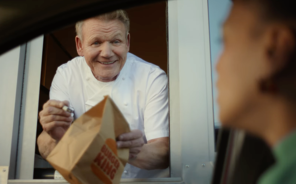 Gordon Ramsay gets the cold shoulder in Burger King’s latest ad ...