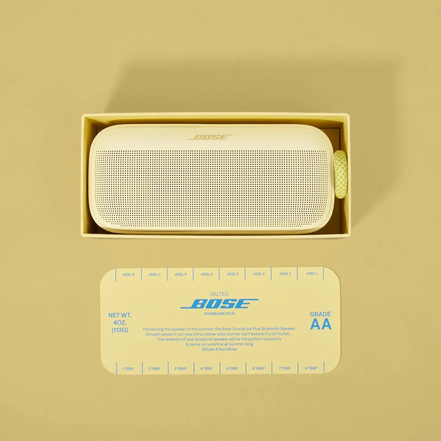 Bose leans into buttercore for Soundlink speaker | Famous Campaigns