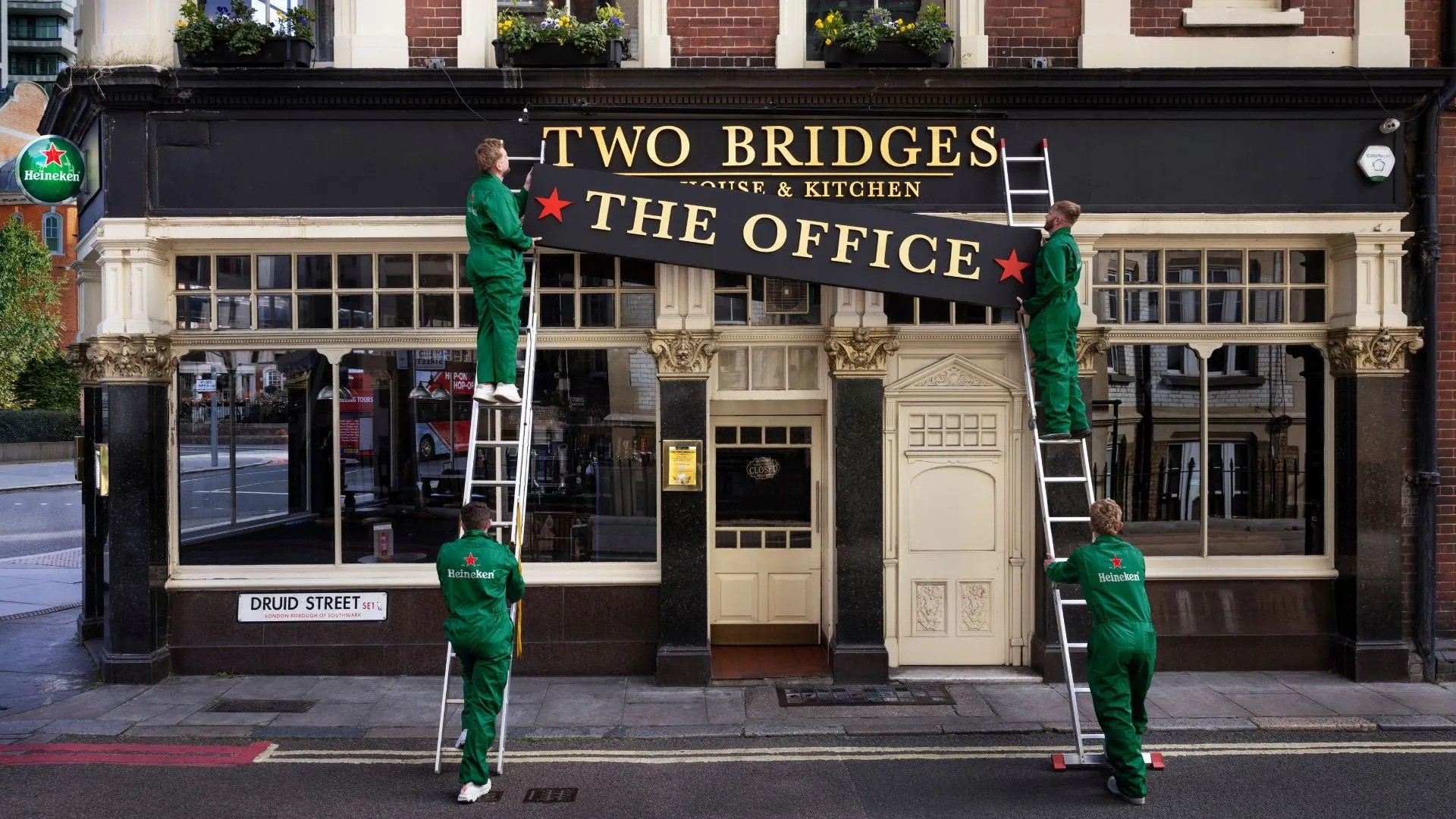Heineken renames pubs ‘The Office’ to remind hybrid workers what they ...