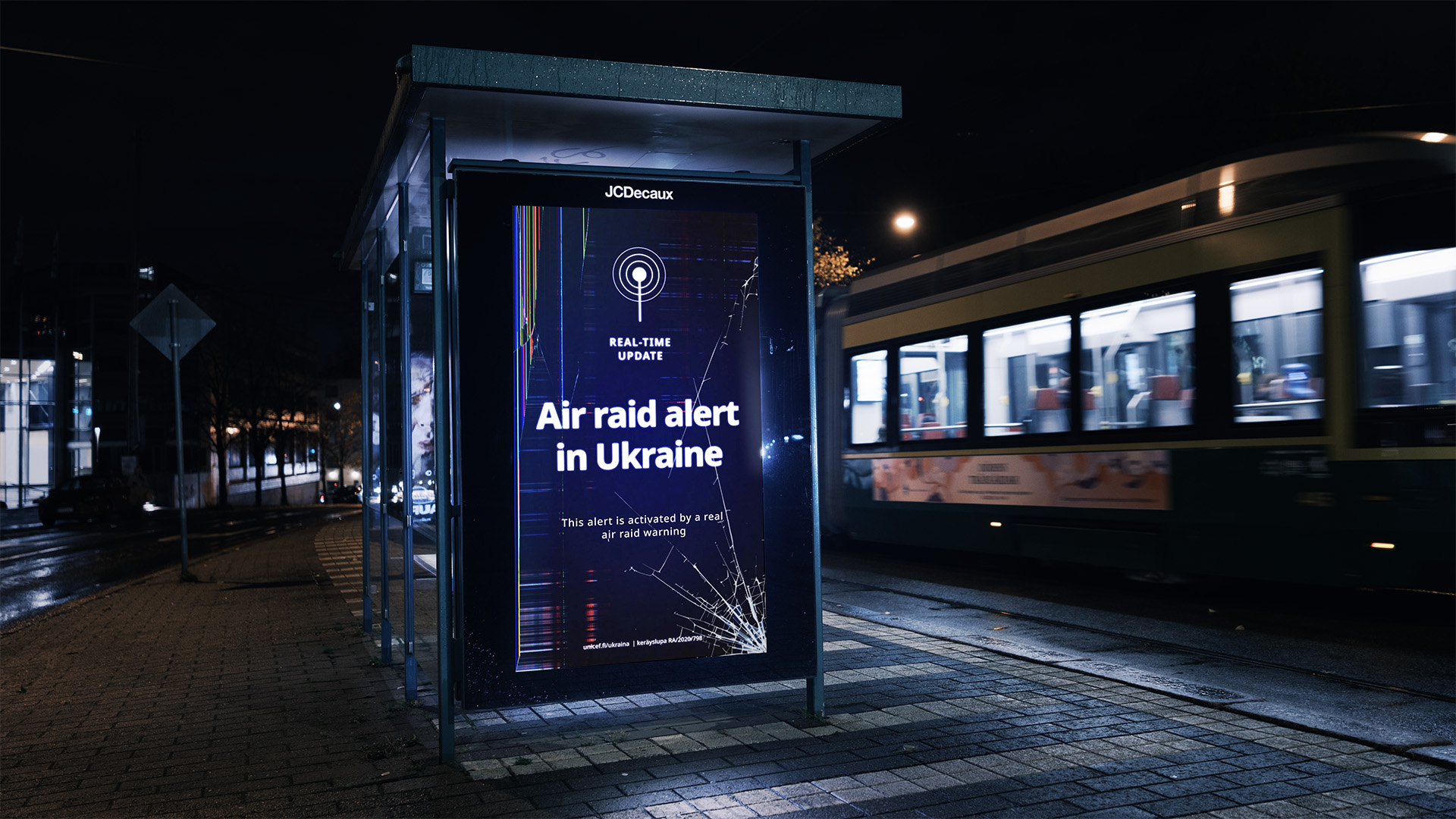Ukraine’s air raid sirens echo in Helsinki in UNICEF’s urgent outdoor ...