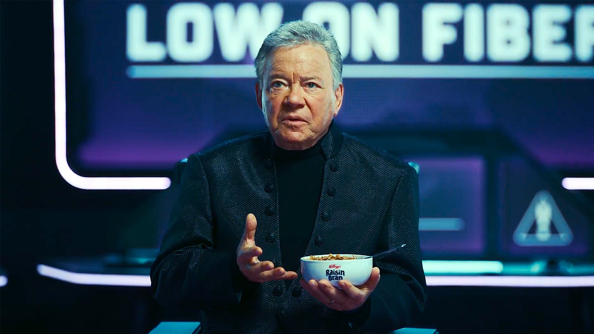 William Shatner becomes “Will Shat” for Raisin Bran | Famous Campaigns
