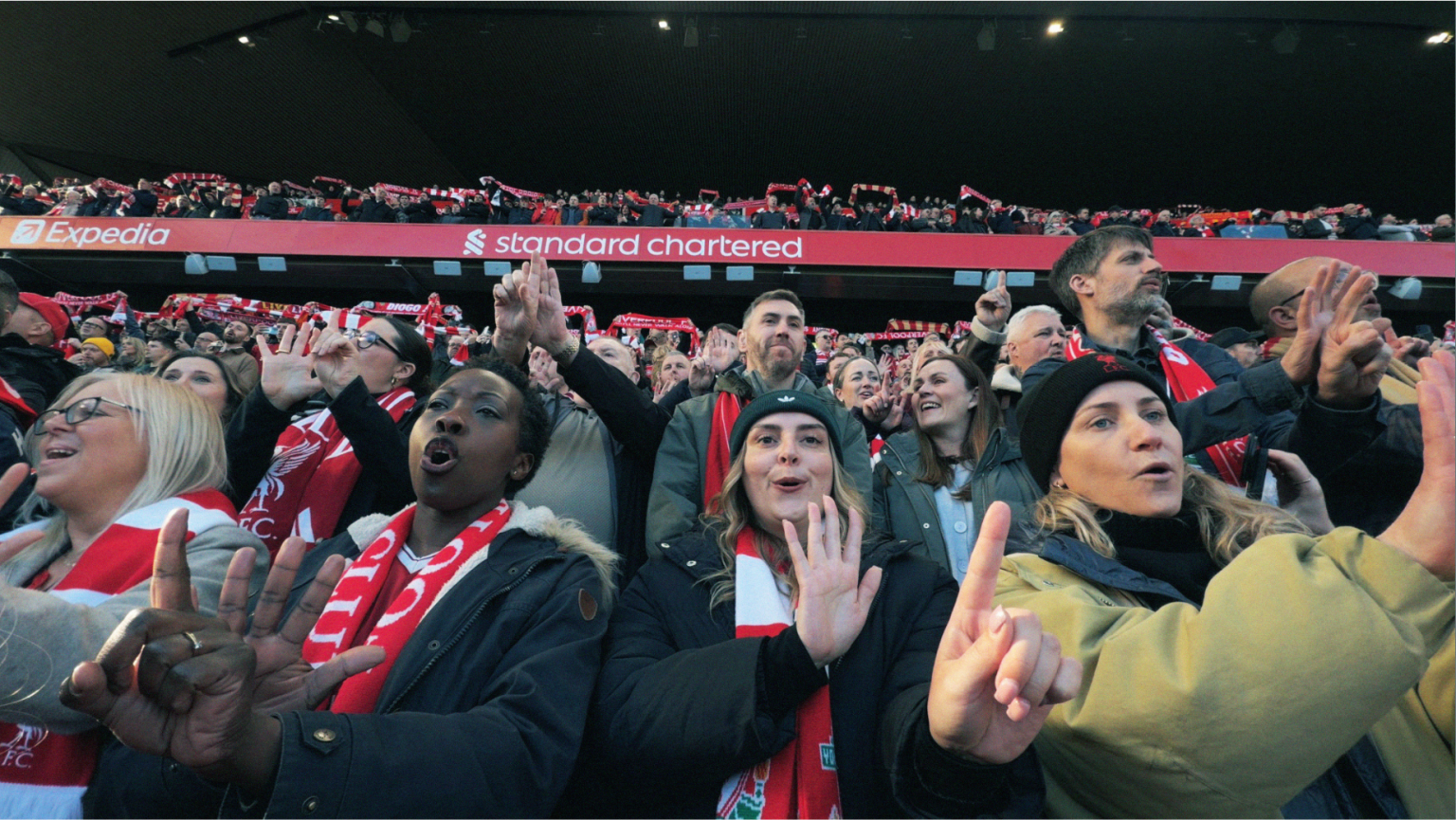 Carlsberg brings BSL to Anfield for Liverpool FC fans | Famous Campaigns