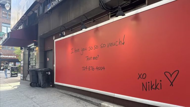 Obsession turns creepy love notes into billboards you can text | Famous ...